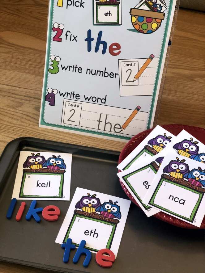 Jumbled up Sight Words – Ms. Morning Joy